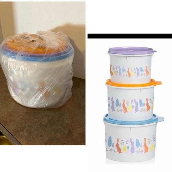 Tupperware | Kitchen | Tupperware Easter Canister Set | Poshmark